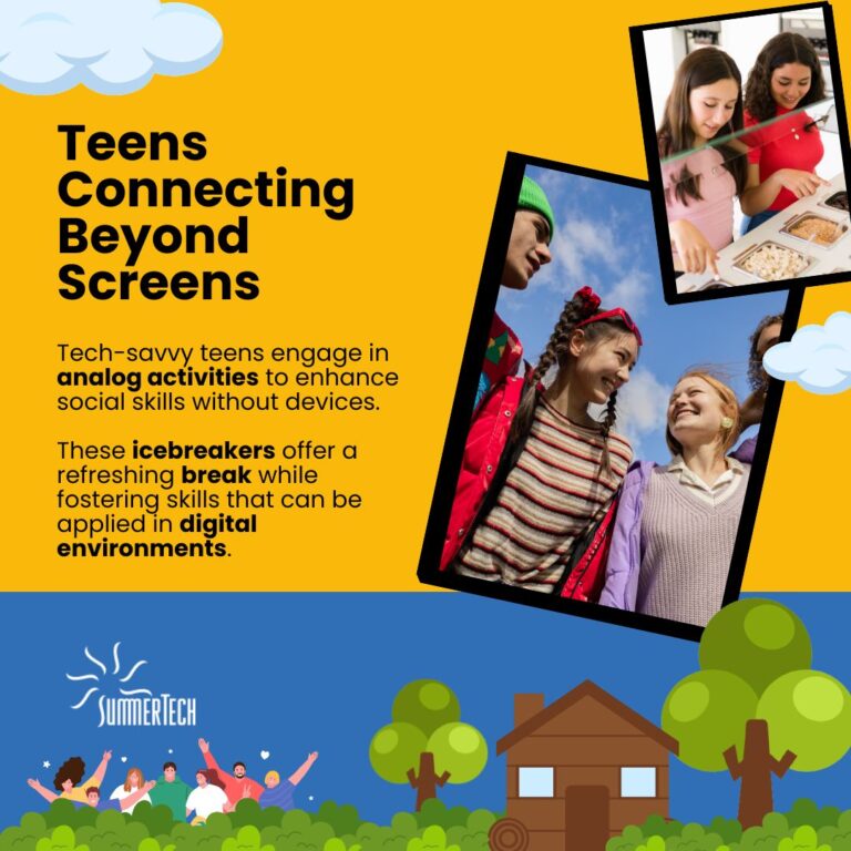 30 Engaging Ice Breakers for Teens Who Love Technology